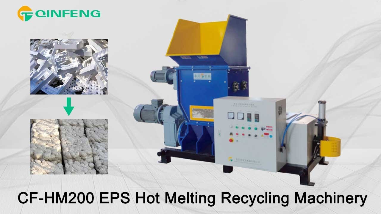 CF-HM200 EPS Hot Melting Machinery | Plastic Recycling Machine ...
