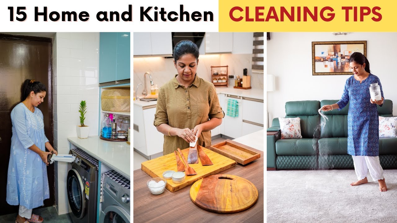 Collection of 15 Helpful Kitchen and Home Cleaning Tips | Must Try ...