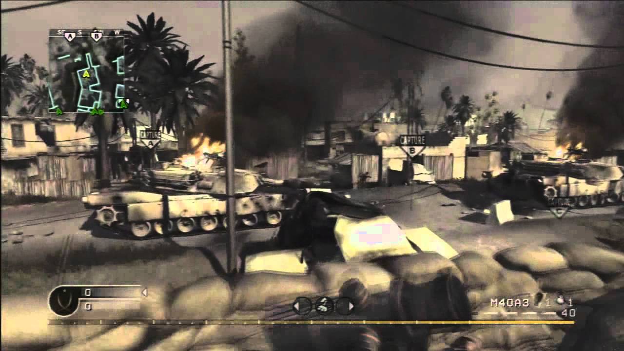cod4. noscope plus quad feed - YouTube