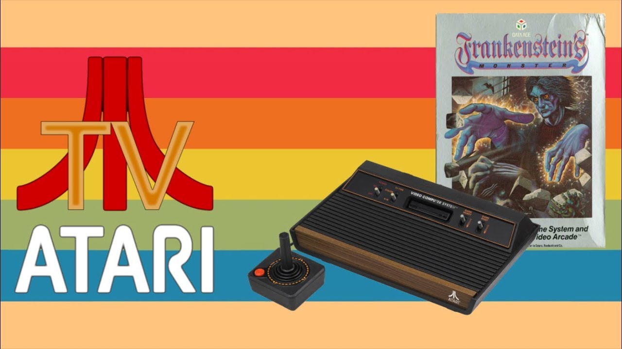 Atari 2600 / Frankenstein Monster. Прохождение. Часть 1 - YouTube