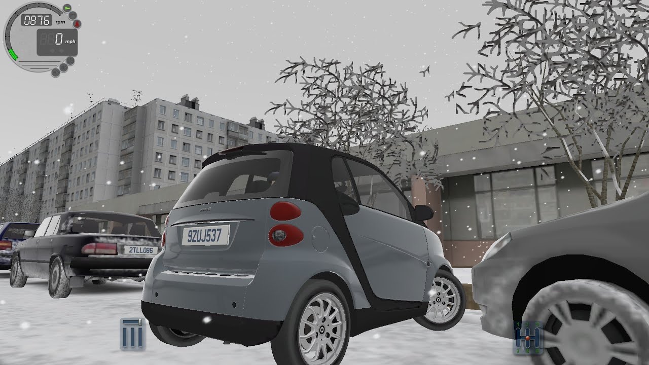City Car Driving 1.5.0 Smart ForTwo SNOW [Logitech G27] - YouTube