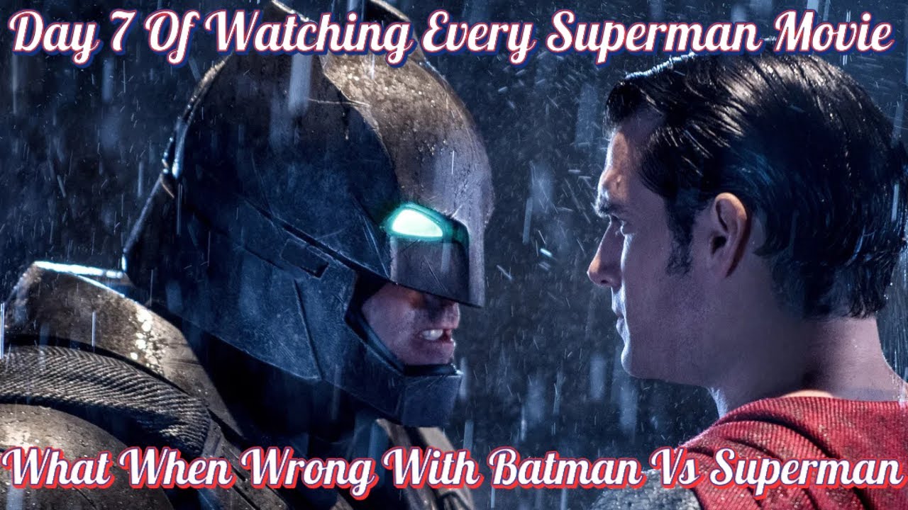 Why Batman v Superman Failed (Again) - YouTube