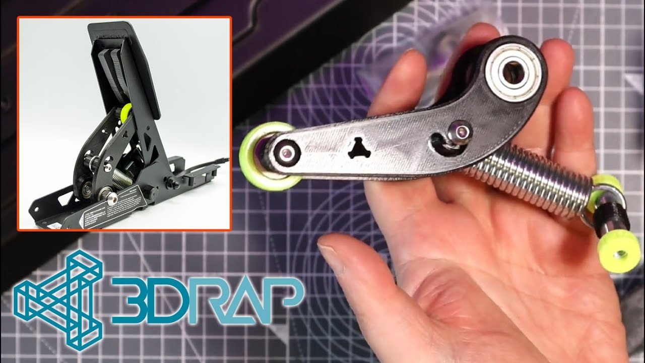 3DRAP Moza SRP / SRP-Lite Pedal MOD PRO Kit [UNBOXING] - YouTube