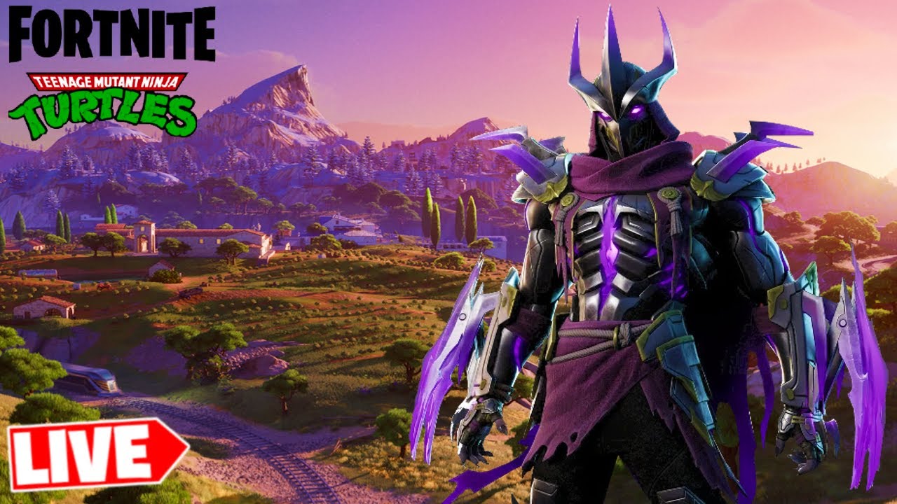 🔴 LIVE - UNLOCKING SHREDDER! FORTNITE TMNT COWABUNGA EVENT GRIND ...