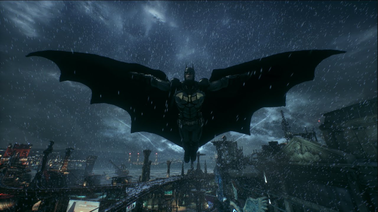Gold Batsuit Gameplay! - Arkham Knight - YouTube