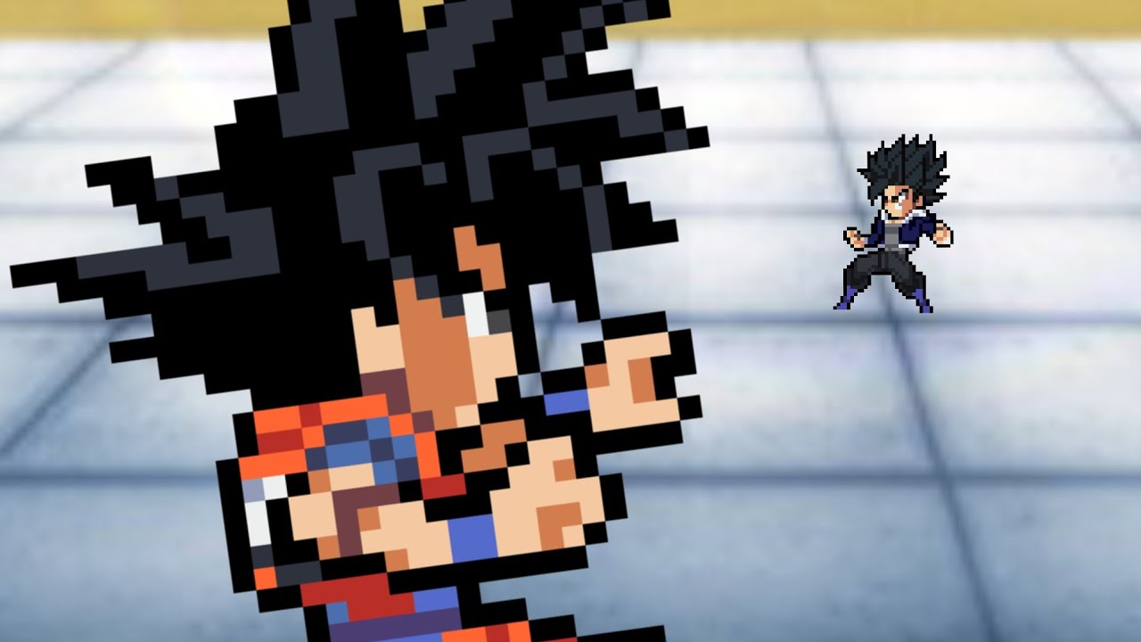 Goku vs Taki - Sprites animation - YouTube