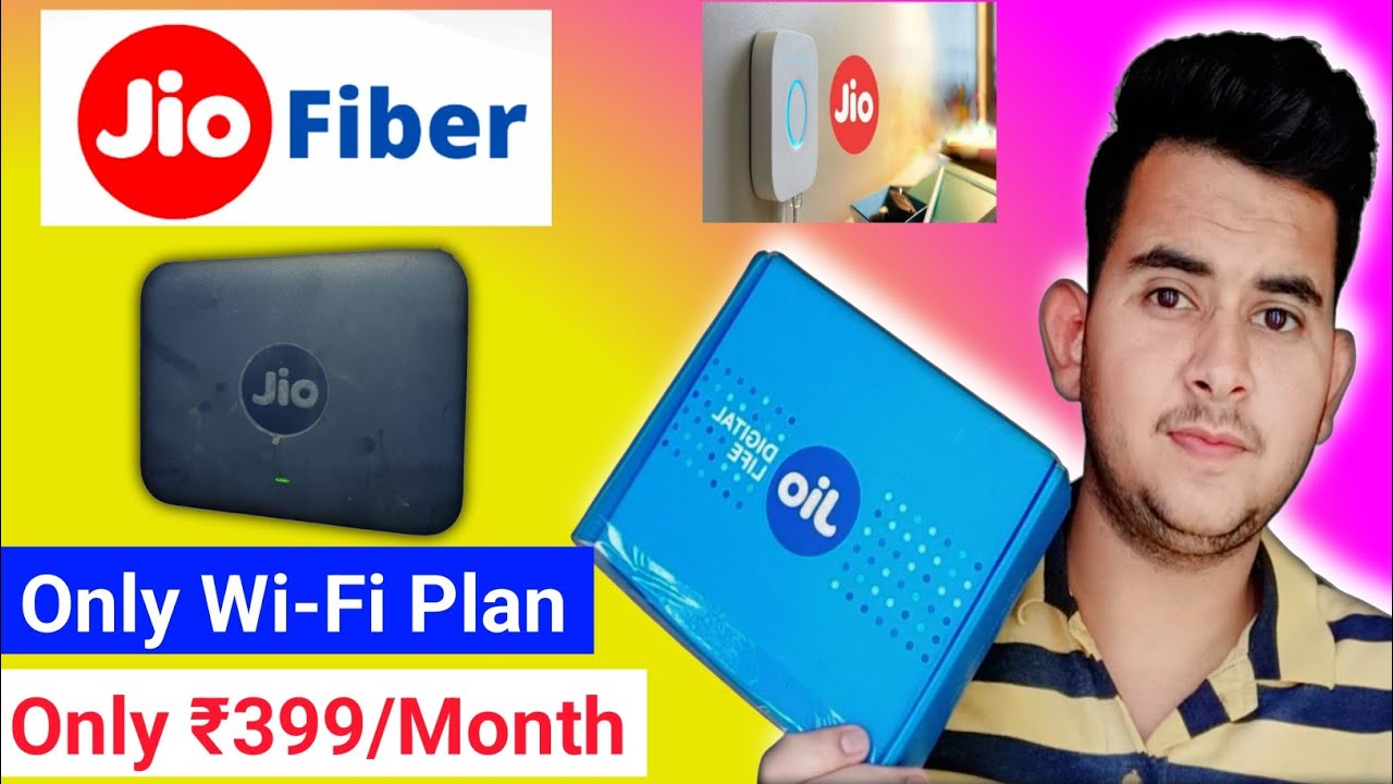 Jio Fiber ₹399 Plan Installation | Only Wi-Fi plan 30Mbps | Total Cost ...