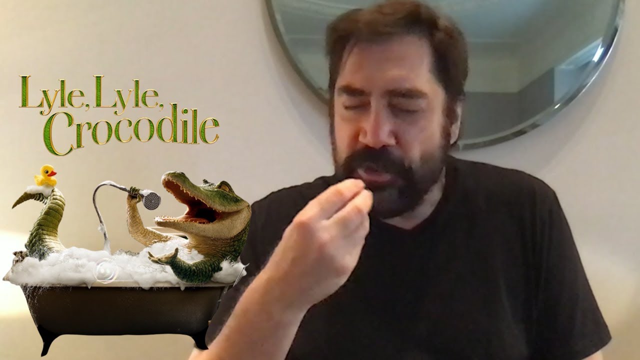 LYLE, LYLE, CROCODILE: Javier Bardem on Owning a Pet Crocodile - YouTube