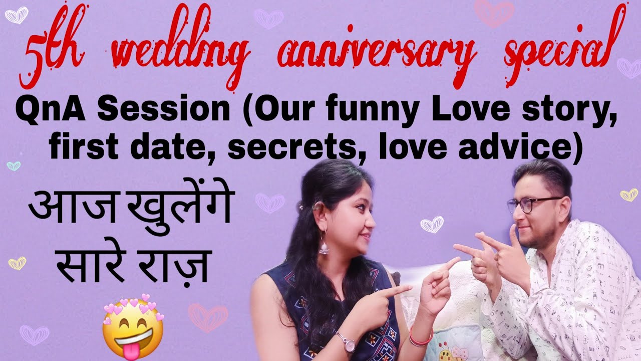 Couple QnA session (Our funny love story, First date, Secrets, Love ...