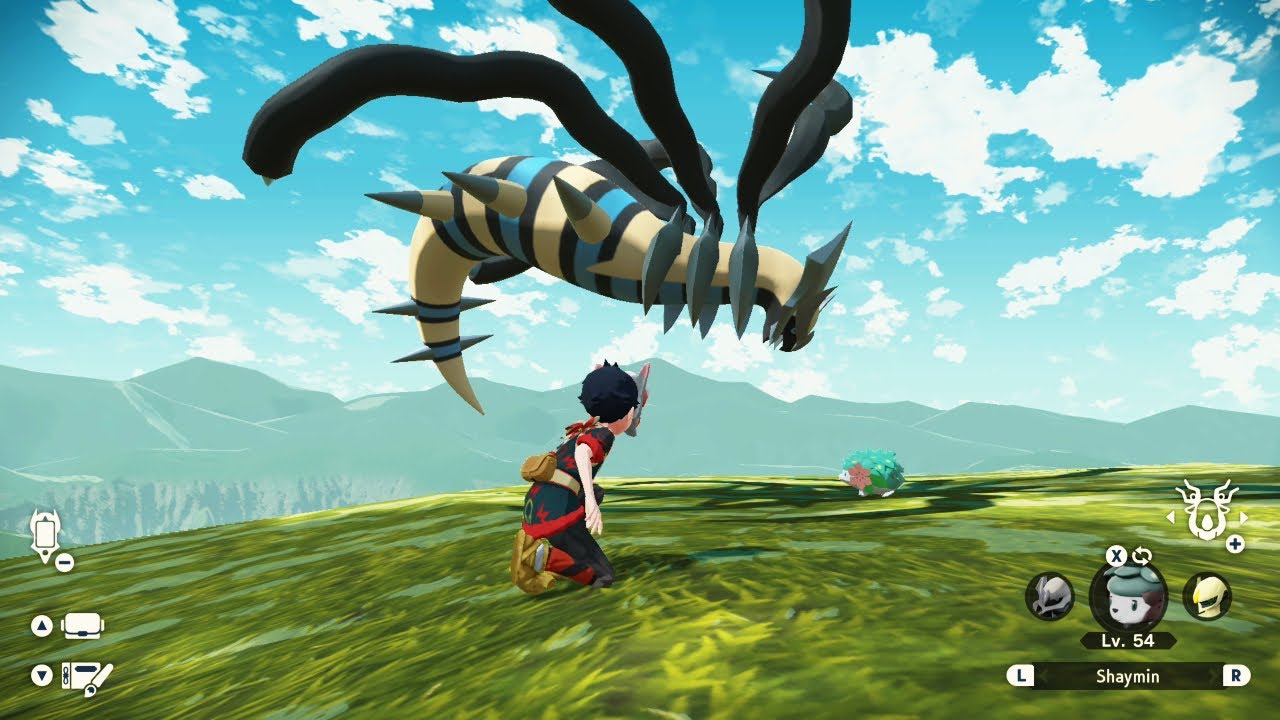 Giratina and Shaymin argue for an hour | Pokémon Legends Arceus | - YouTube