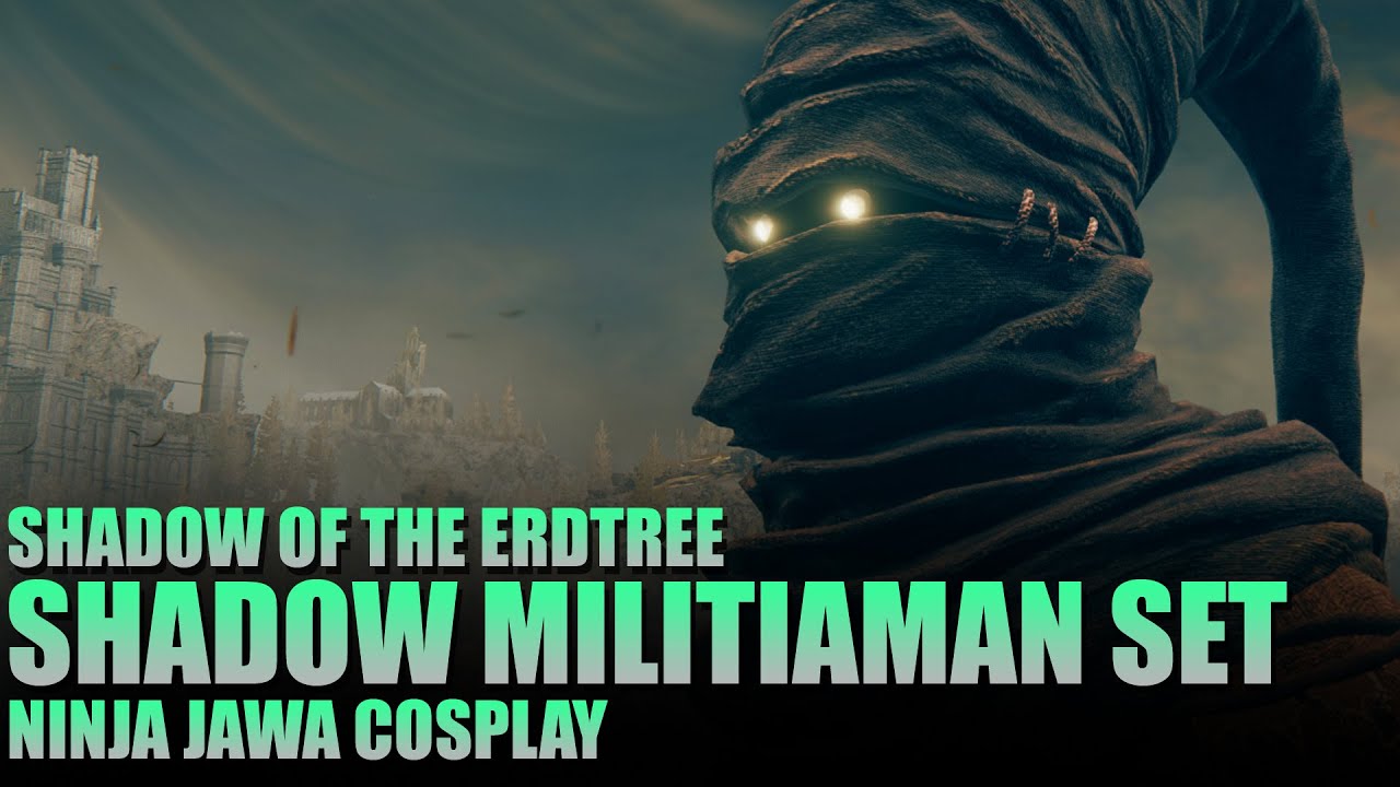 Shadow Militiaman Armour and Helm Set | Elden Ring Shadow of the ...