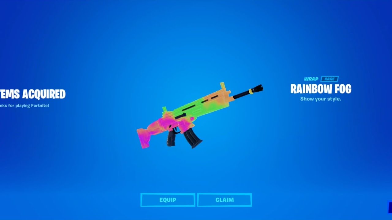 Free Rainbow Fog Skin Fortnite Mobile House Party #Fortnite #HouseParty ...