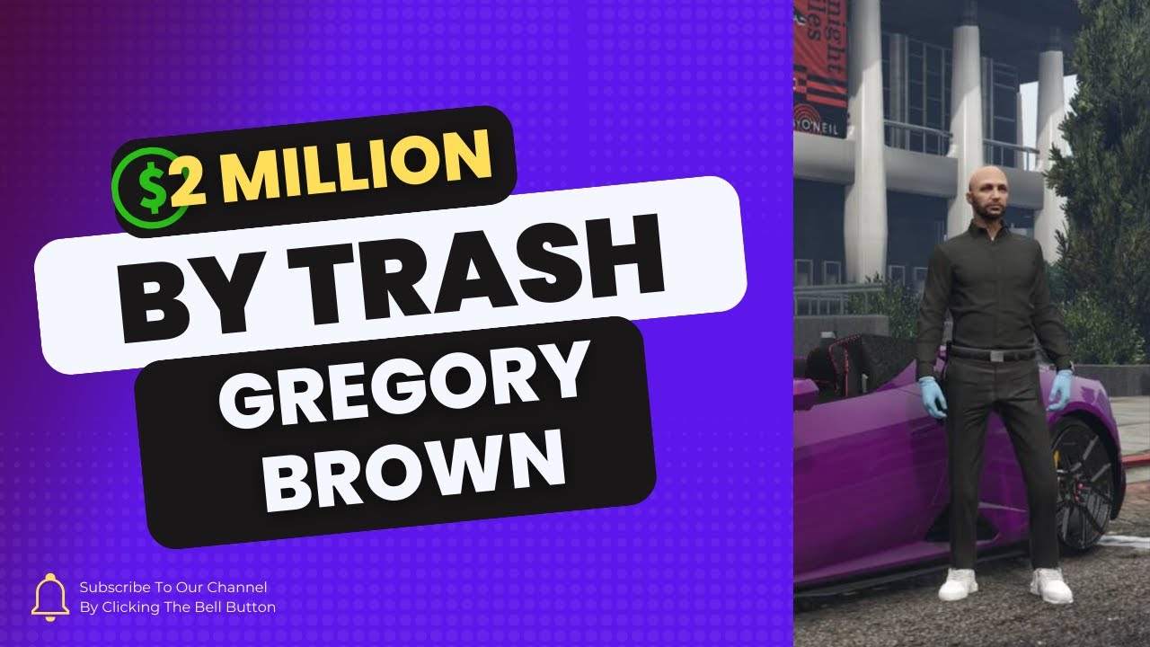2 Million By Trash | Mr Gregory Brown - YouTube