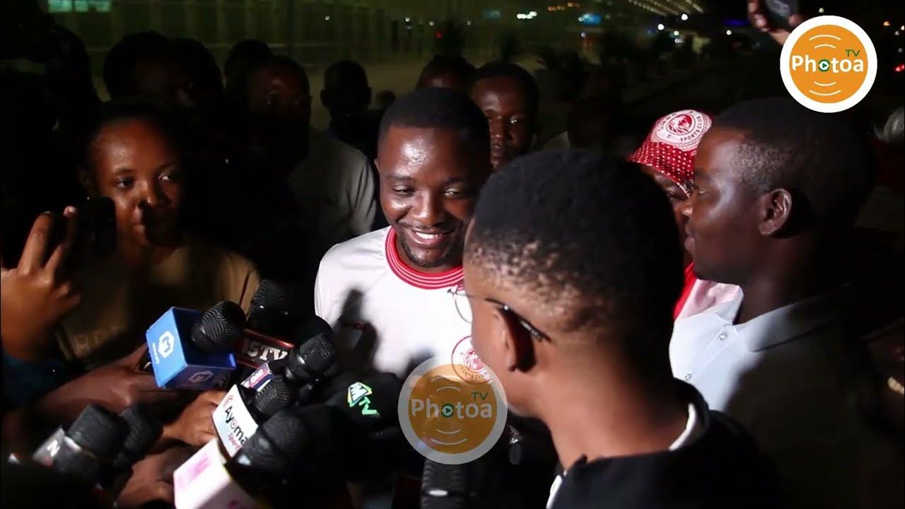 UTACHEKA SANA WASEMAJI WA SIMBA NA YANGA WALIVYOKUTANA NA KUANZA KUTAMBIANA - YouTube