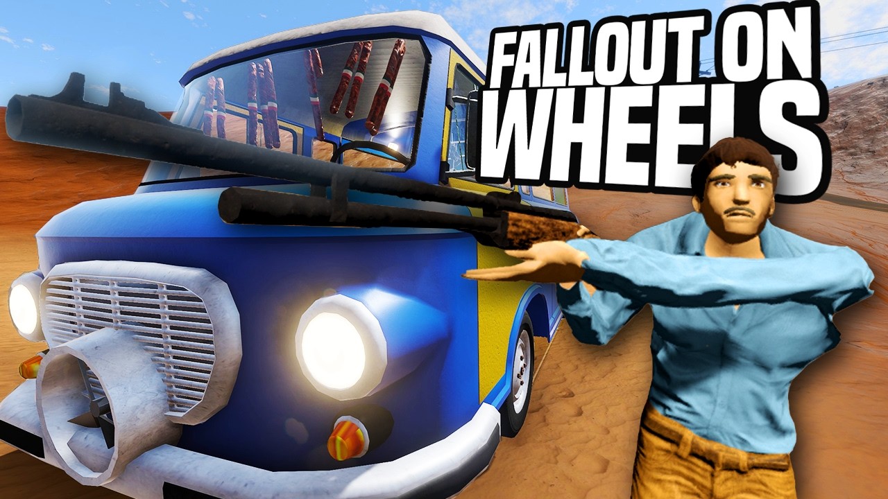 We Brought A Fallout Van To The Long Drive - YouTube