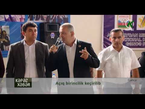 Gəncədə kikboksinq yarışı keçirilib - Kəpəz TV