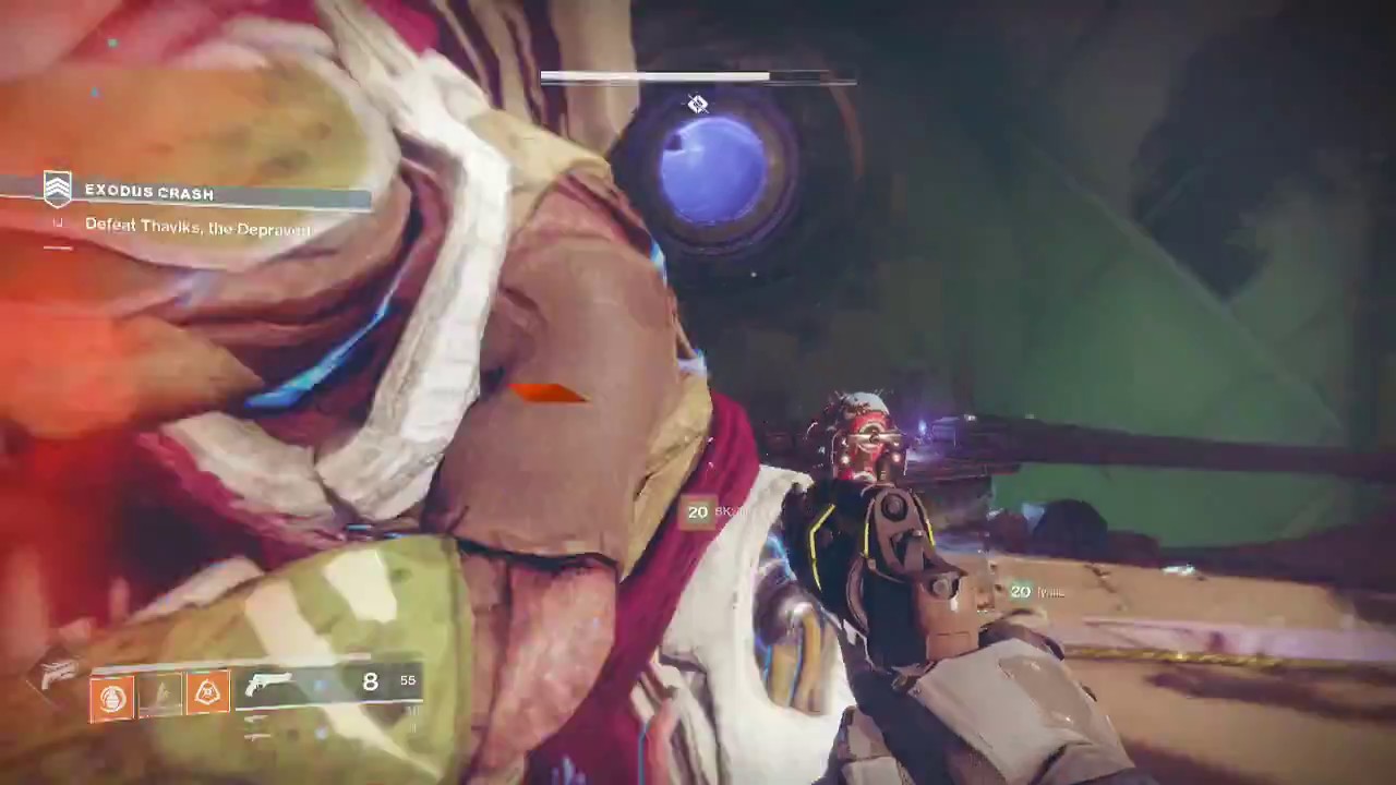 Destiny 2 Explore the Exodus Black Aft Exodus Crash Get to Boss - YouTube