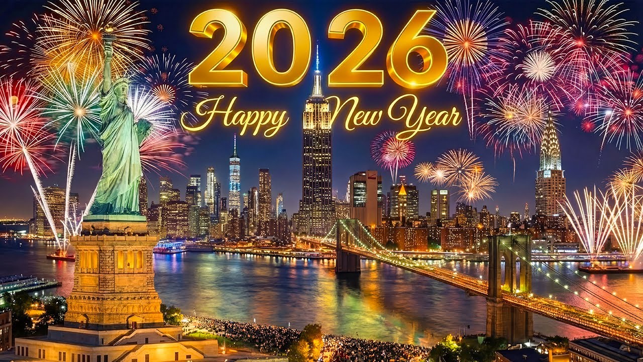 LIVE 🔴 New Year 2026 - Wishes in 10 Seconds | Best Wishing A Happy New ...