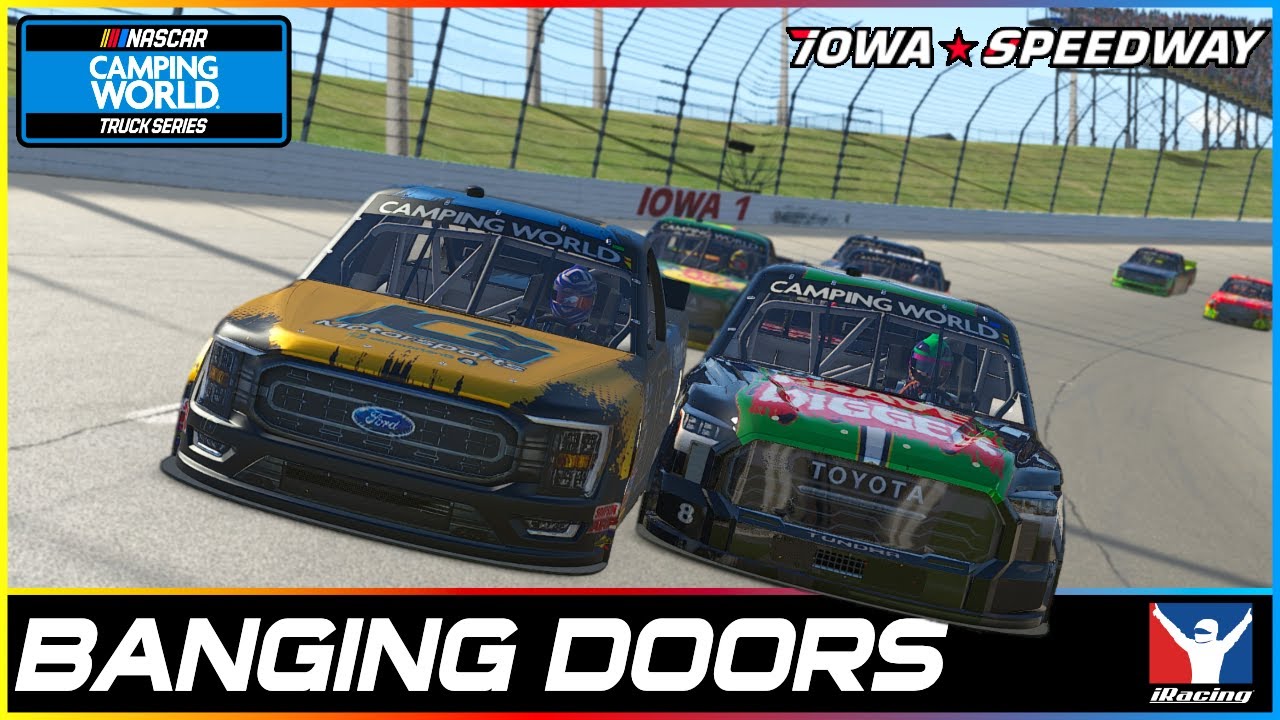 NASCAR Class C Truck Series | Iowa Speedway | iRacing - YouTube