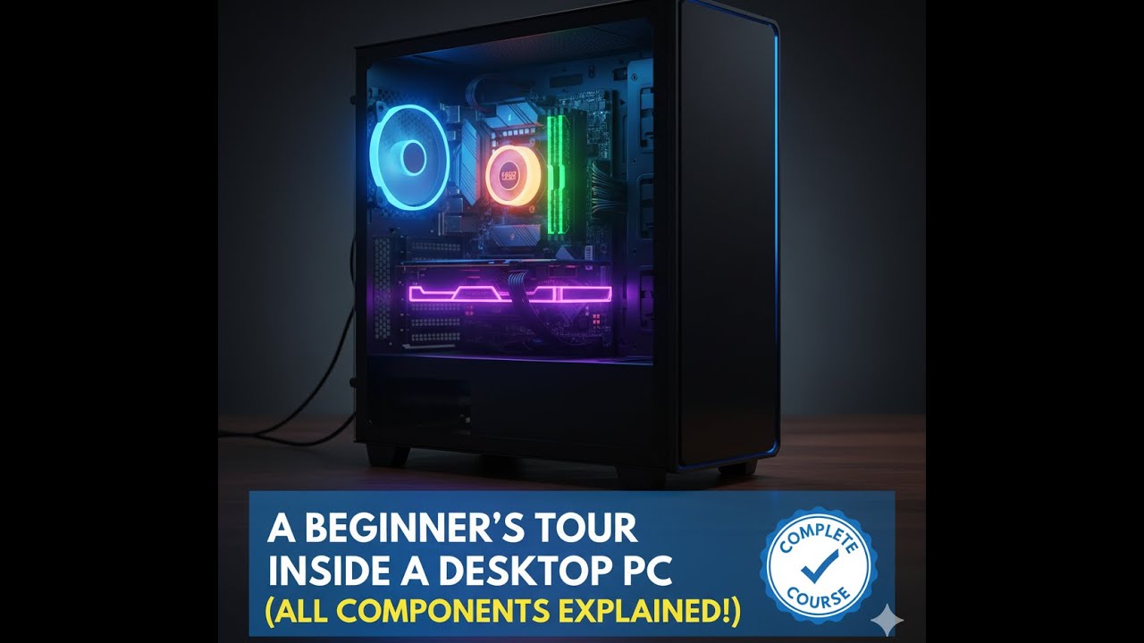 Can You Guess What These Parts Do? A Beginner's Tour Inside a Desktop ...