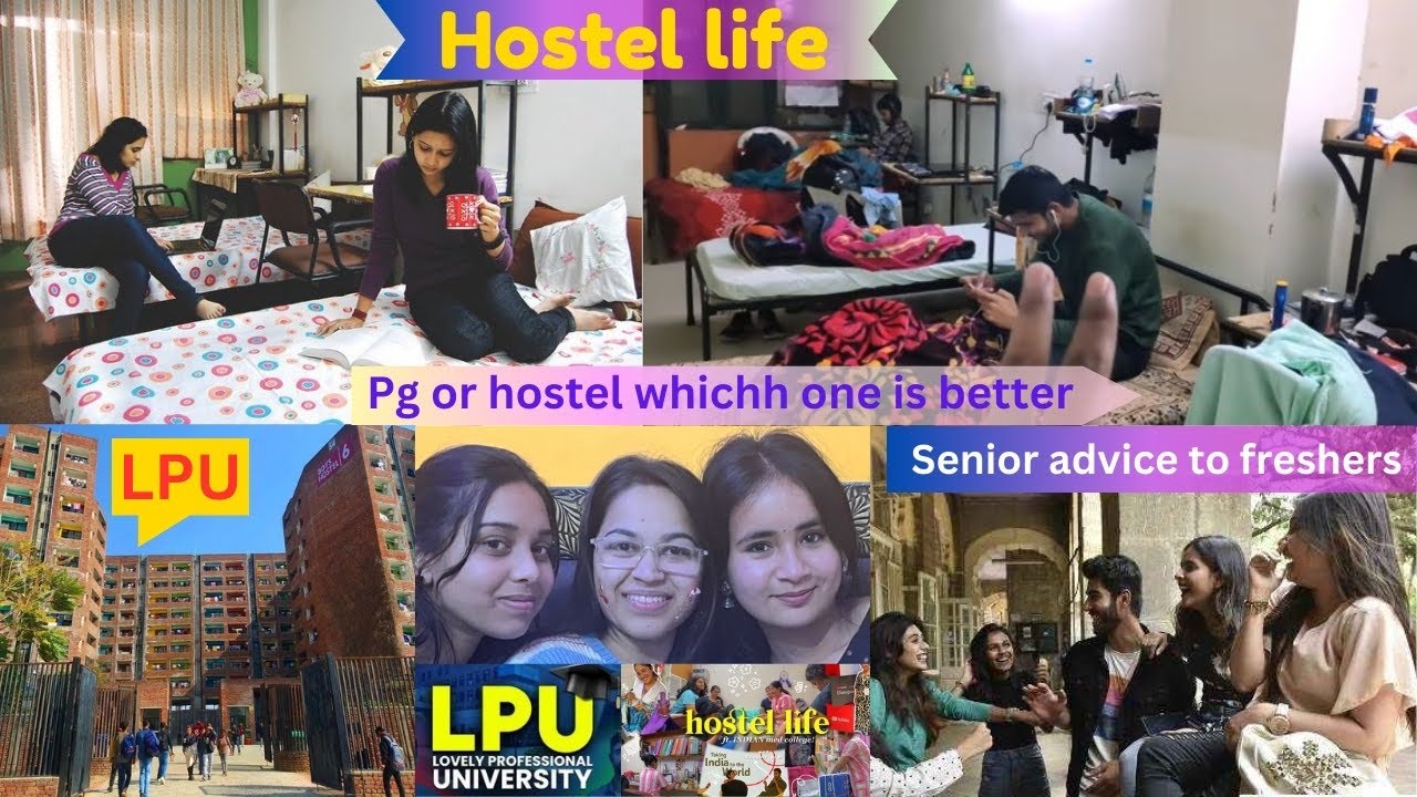 Pg or Hostel? Which one is better? A senior advice to freshers|| Lovely ...