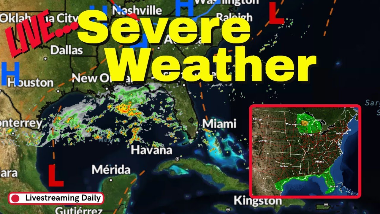 🔴Live: Hurricane Milton & Severe Weather Coverage 10-6-24 - YouTube