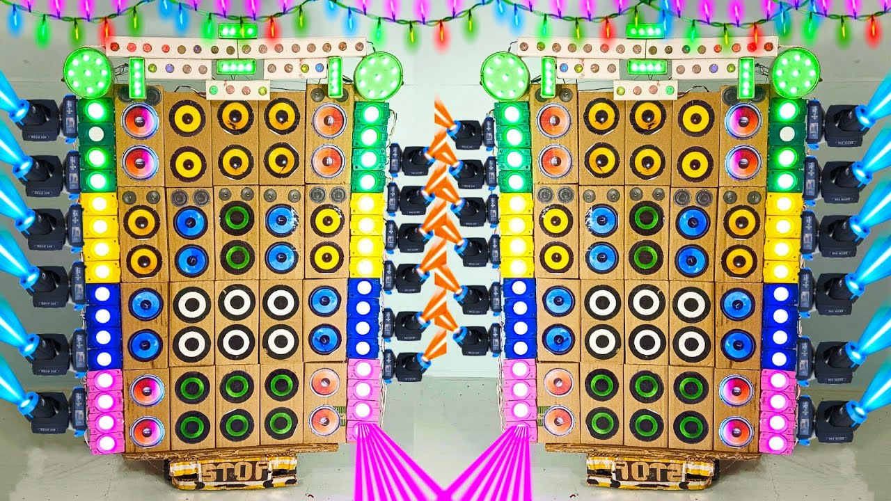 Mini Dj Truck Loading At-New Home big dj setup Mini Dj kese banaye Dj ...