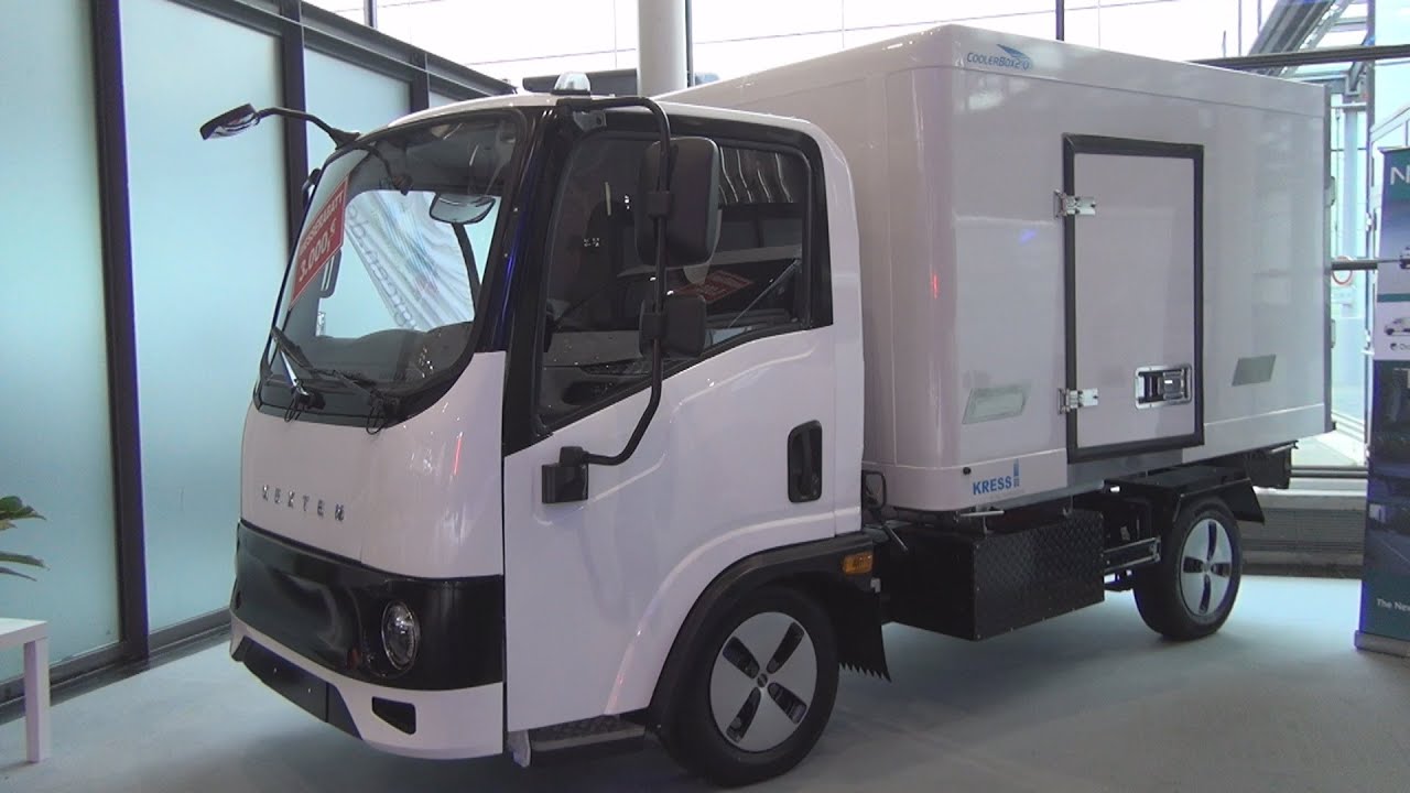 Nextem Humpback Electric Lorry Truck (2023) Exterior and Interior - YouTube