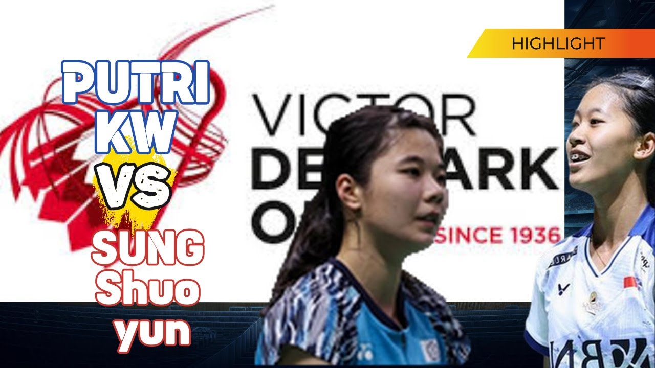 BADMINTON PUTRI KUSUMAWARDHANI [INA] VS SUNG SHUO YUN [TPE] ROUND 16 ...