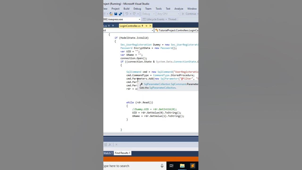 328 Asp Net Mvc Update Password Based On Current Password Using Dapper Transaction Part 1