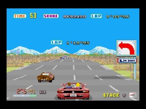 Sega Ages: OutRun (Saturn) Playthrough/Longplay - YouTube