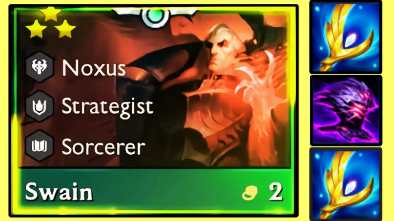 Demonflare Swain ⭐⭐⭐ 5 Strategist Tft Set 9 5 Youtube