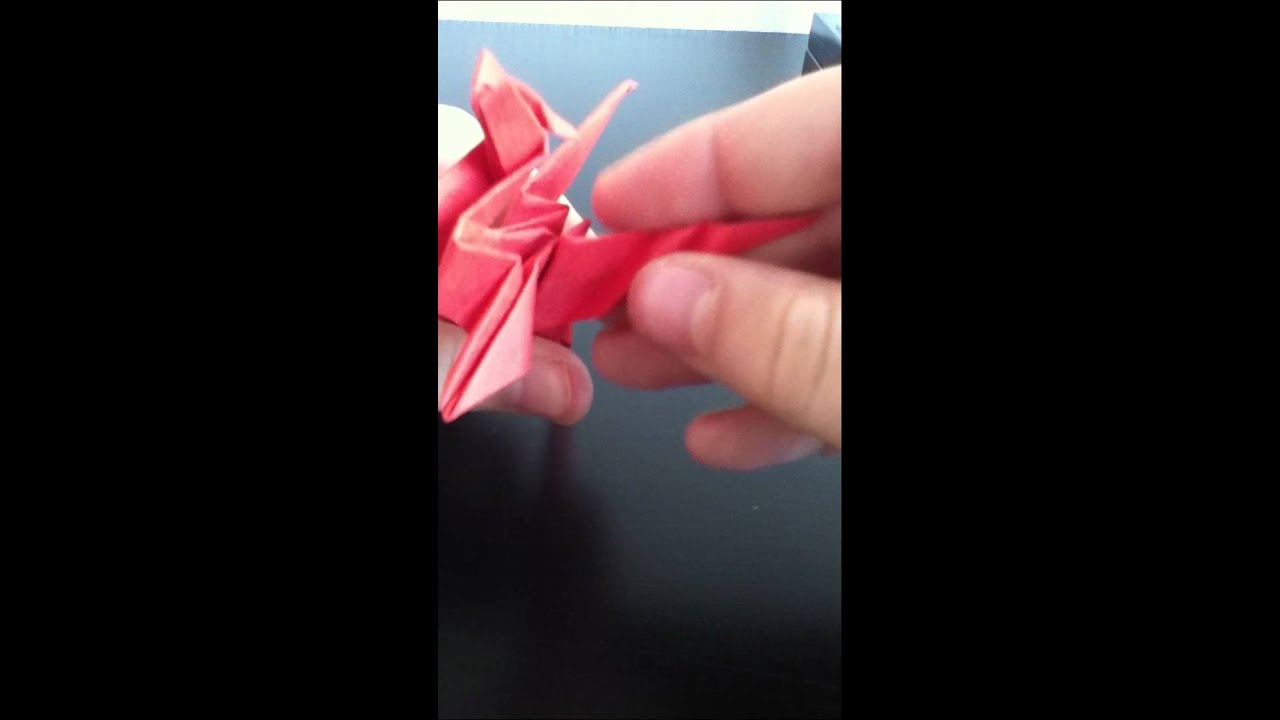hoe maak je een origami draak(dutch) stukje 2 - YouTube