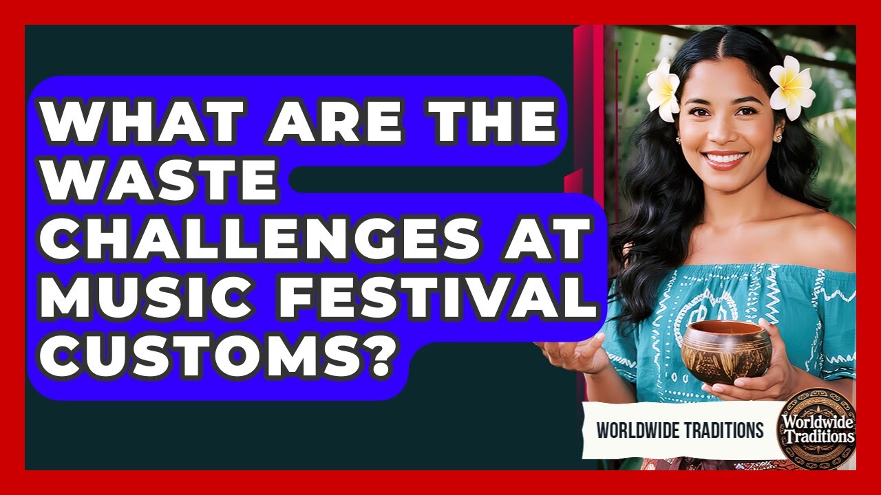 What Are The Waste Challenges At Music Festival Customs? - Worldwide ...