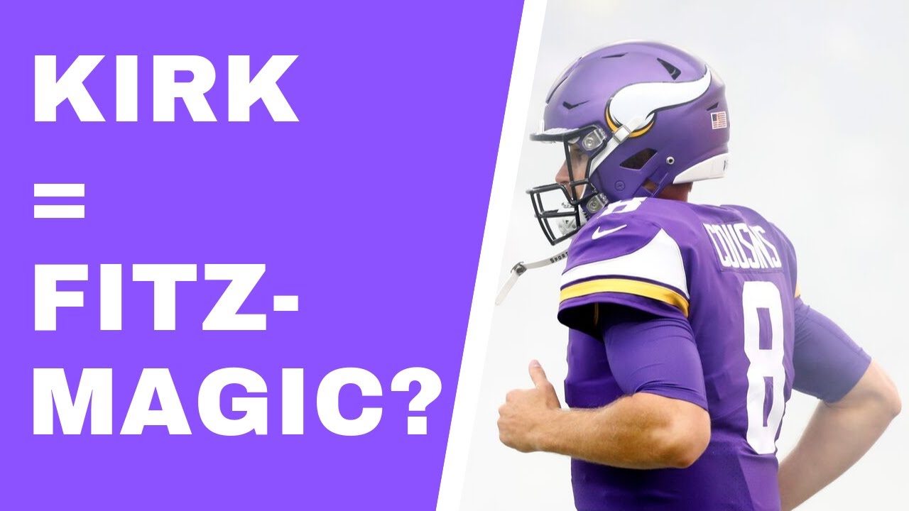 Is Kirk Cousins just a well-paid Ryan Fitzpatrick? OUCH! (Purple Daily ...