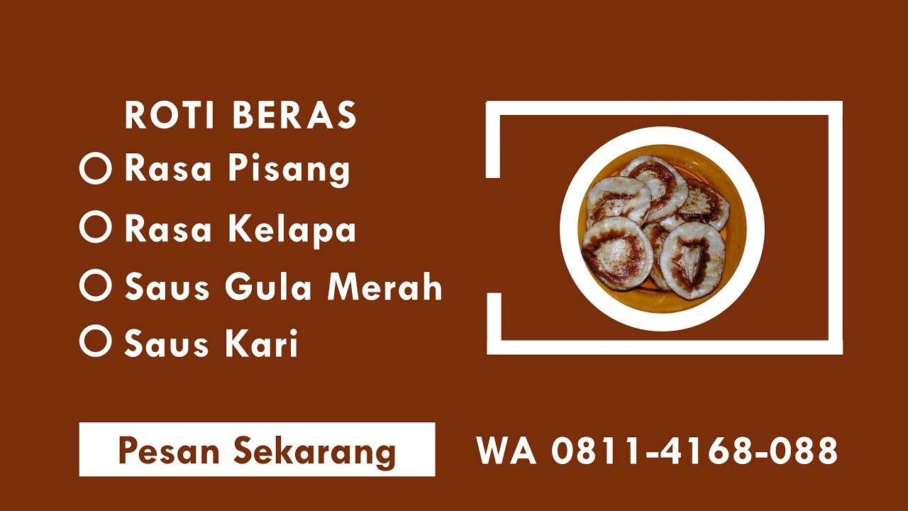 Kue Roti Beras Makassar WA 0811-4168-088 - YouTube
