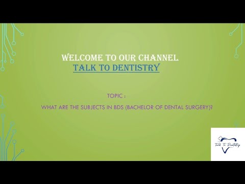 Subjects Of BDS in 50sec. #Dental Shorts#🦷 - YouTube