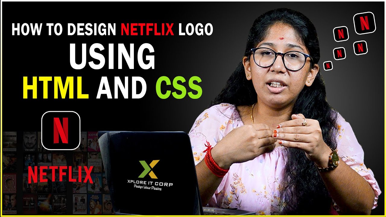 How to Create a Logo With Html and CSS for your Web page | With live ...