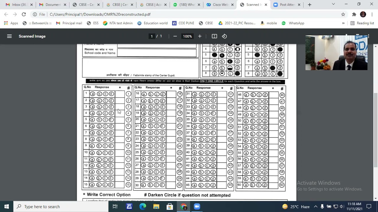 OMR information - YouTube