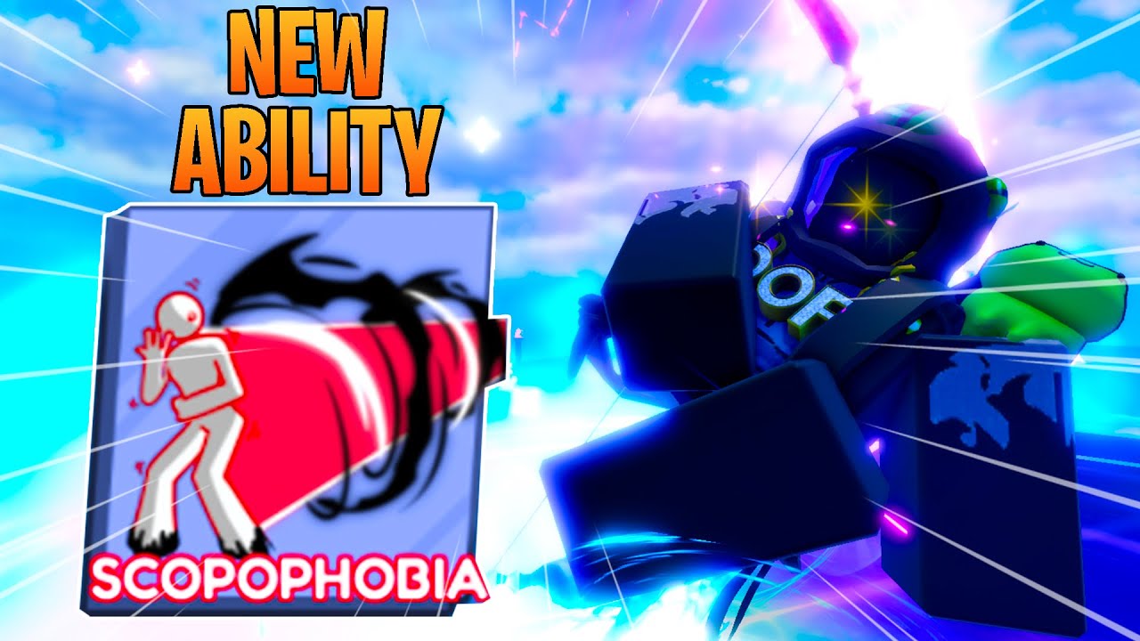 NEW SCOPOPHOBIA ABILITY IS FUN In Roblox Blade Ball - YouTube