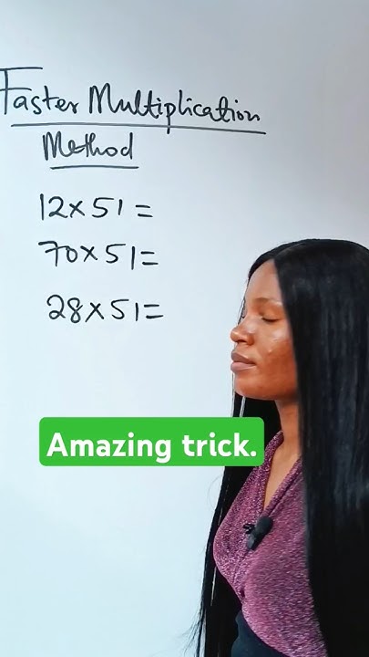 Multiply faster than a calculator. #mathshorts #mathstricks - YouTube