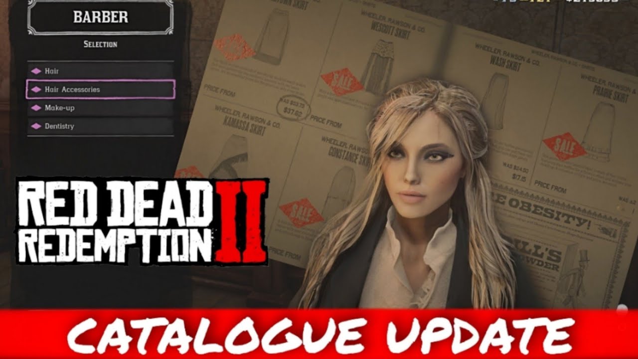 RED DEAD ONLINE | CATALOGUE UPDATE - YouTube