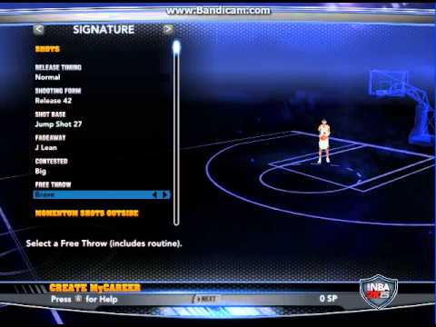 NBA 2K14 MyCareer Create MyPlayer PC ! - YouTube