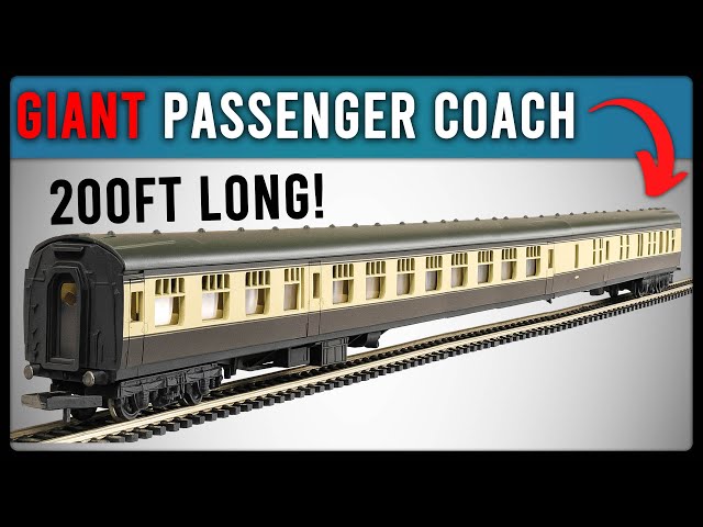 I Built The World's Longest Model Train Coach | How Does It Run? :: Sam ...