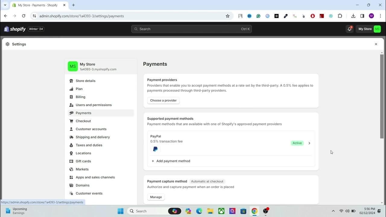 How to remove PayPal from Shopify [Express Checkout setup and Product Page Payments Button ...
