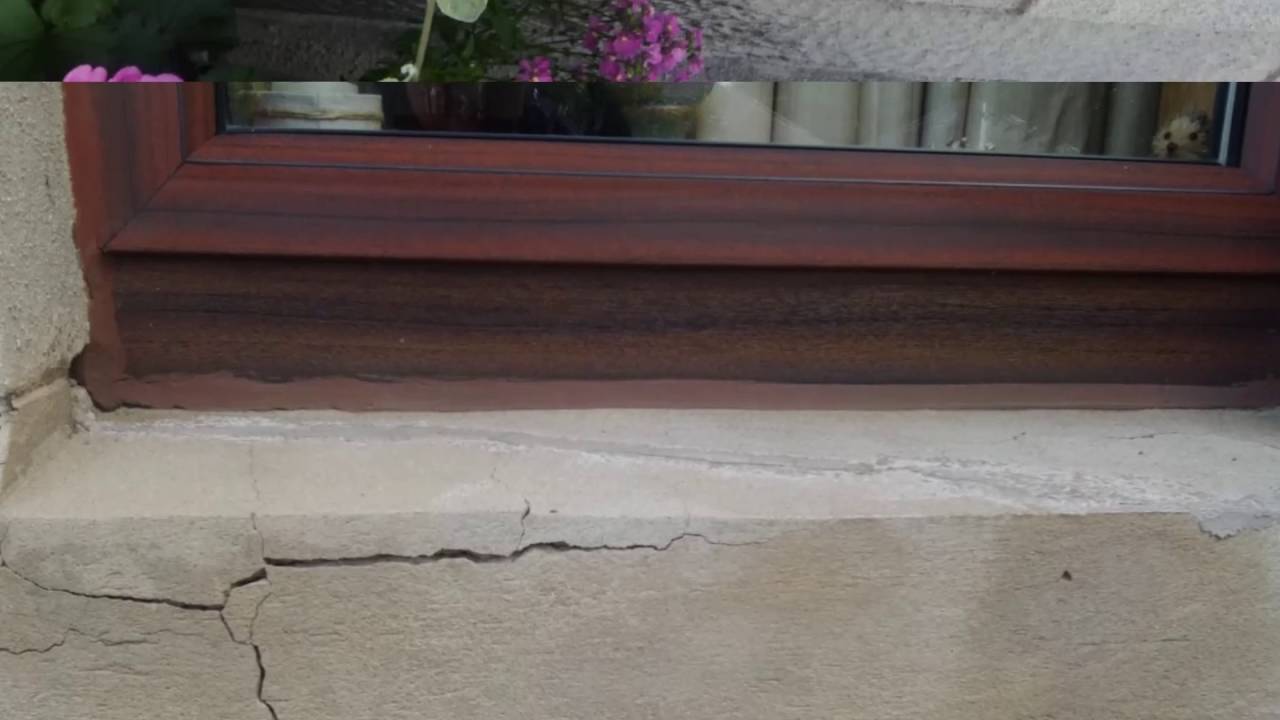 Edinburgh Masonry Stonemasons- Stone repair around window - YouTube