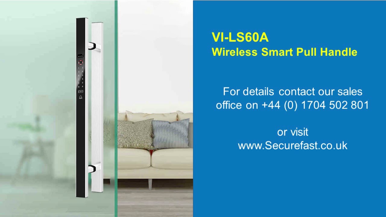 New Wireless Smart Pull Handle from Securefast! - YouTube
