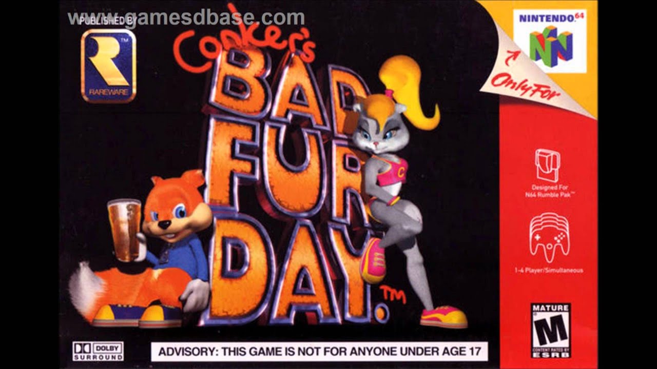 Best HD VGM 447 - Windy - [Conker's Bad Fur Day] - YouTube
