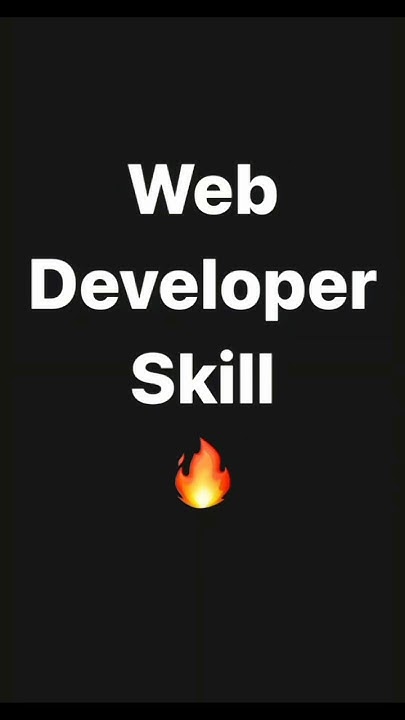 Web Developer Skill 🔥🔥webdesign Coding Html Computerscience Coders Css Webdevelopment