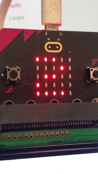 I coded a step counter with a microbit #microbit - YouTube